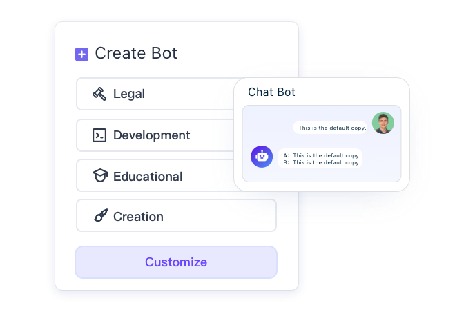 Create Custom Ai Chatbot No Code Chatbot Gptbots
